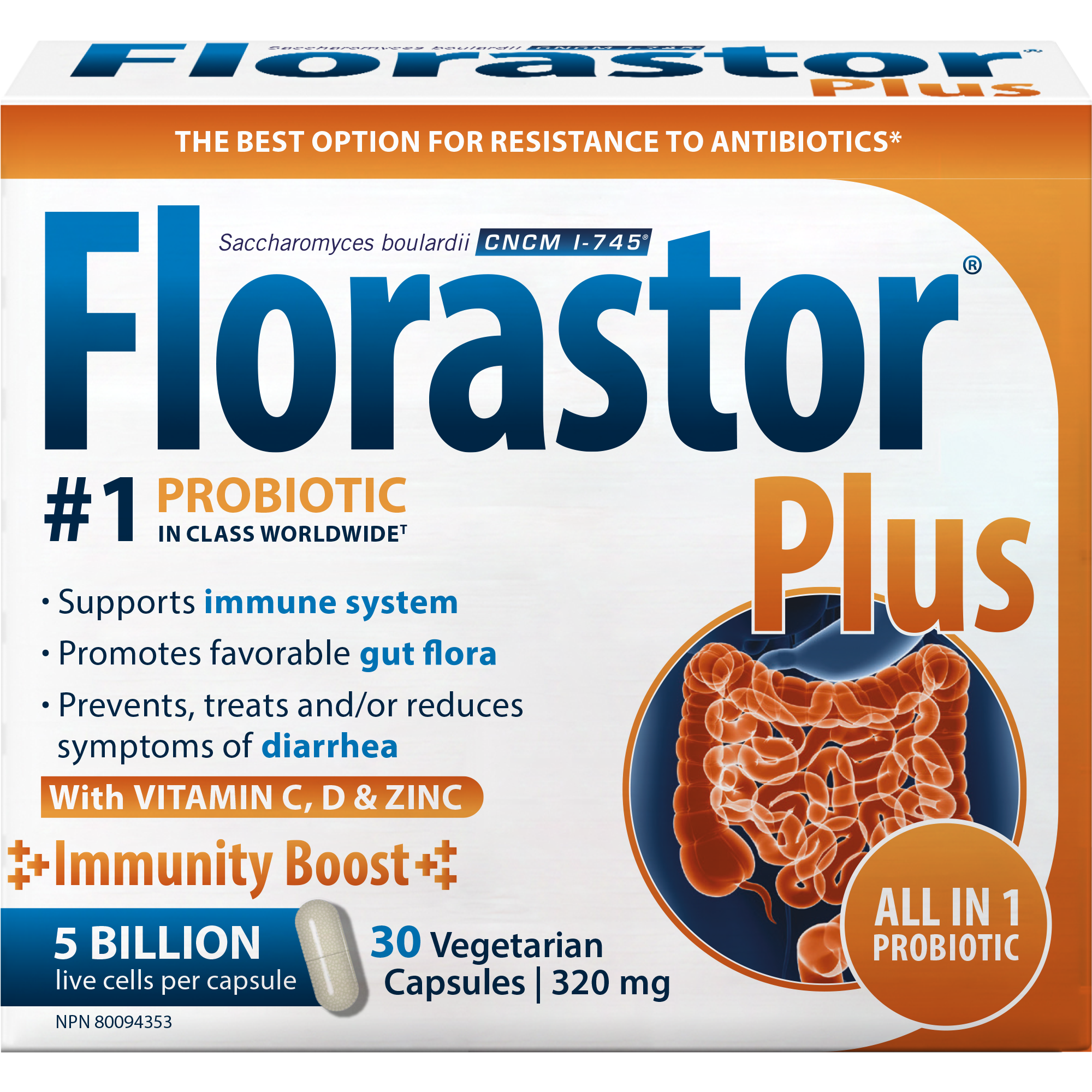Florastor All-in-1 Probiotic
