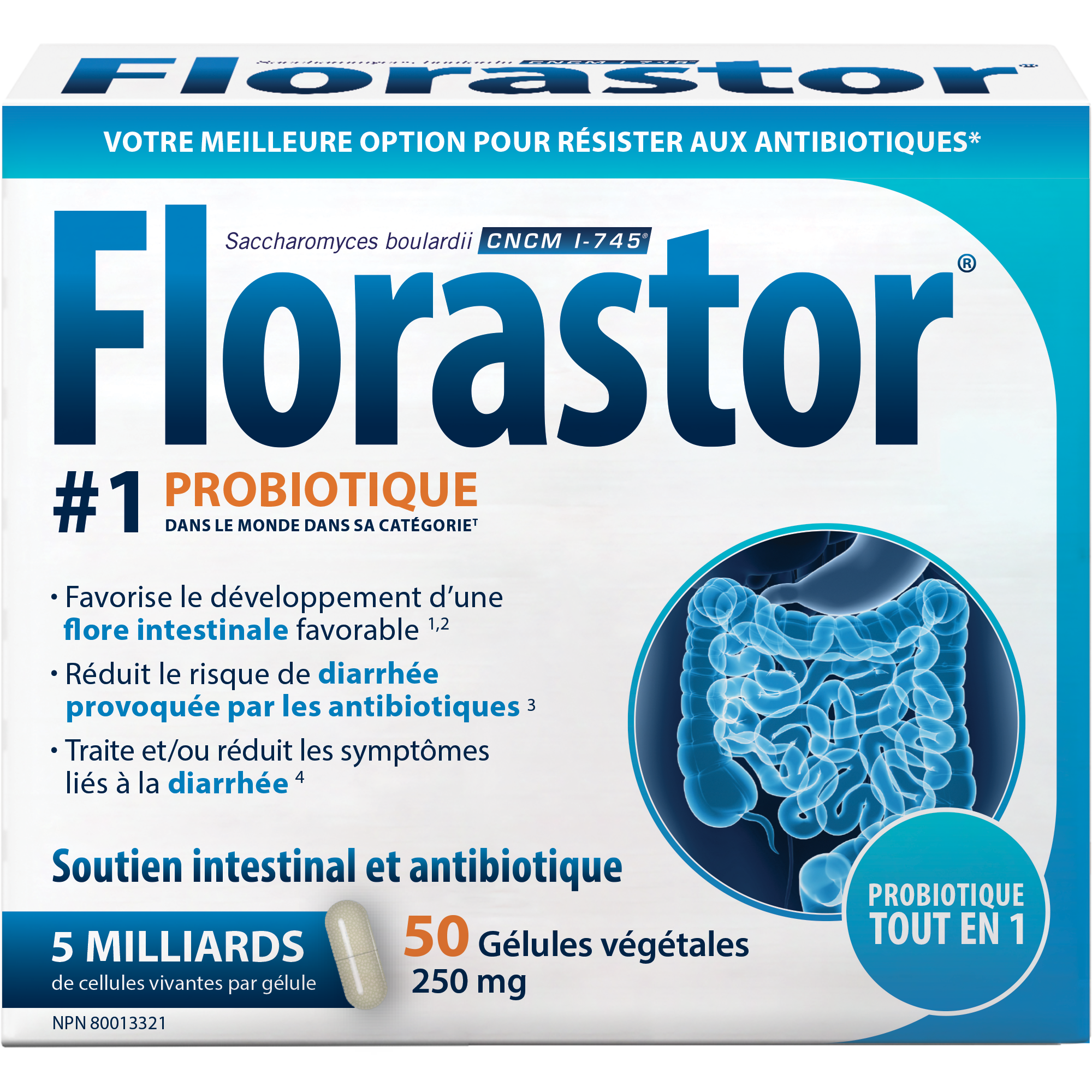 Florastor Probiotique Tout-En-1